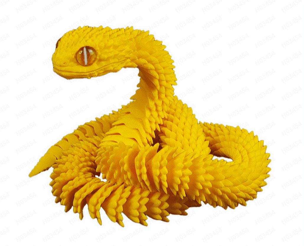 3D Printed Animals-Snake Viper, 24 in Surprise Mystery Snake Fidget Toy ...