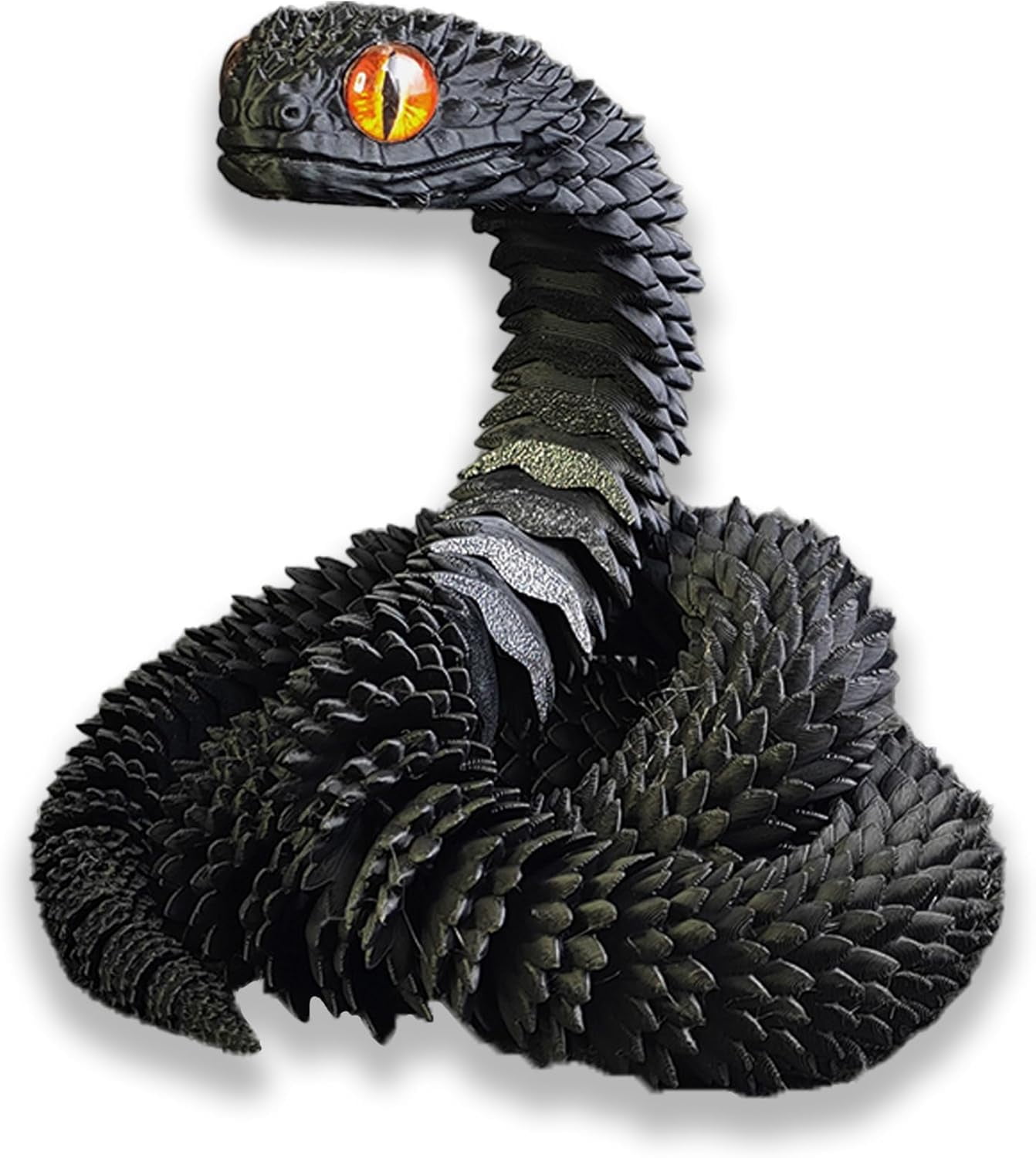 3D Printed Animals-Snake Viper,3D Printed Snake Toys 3D Printed ...