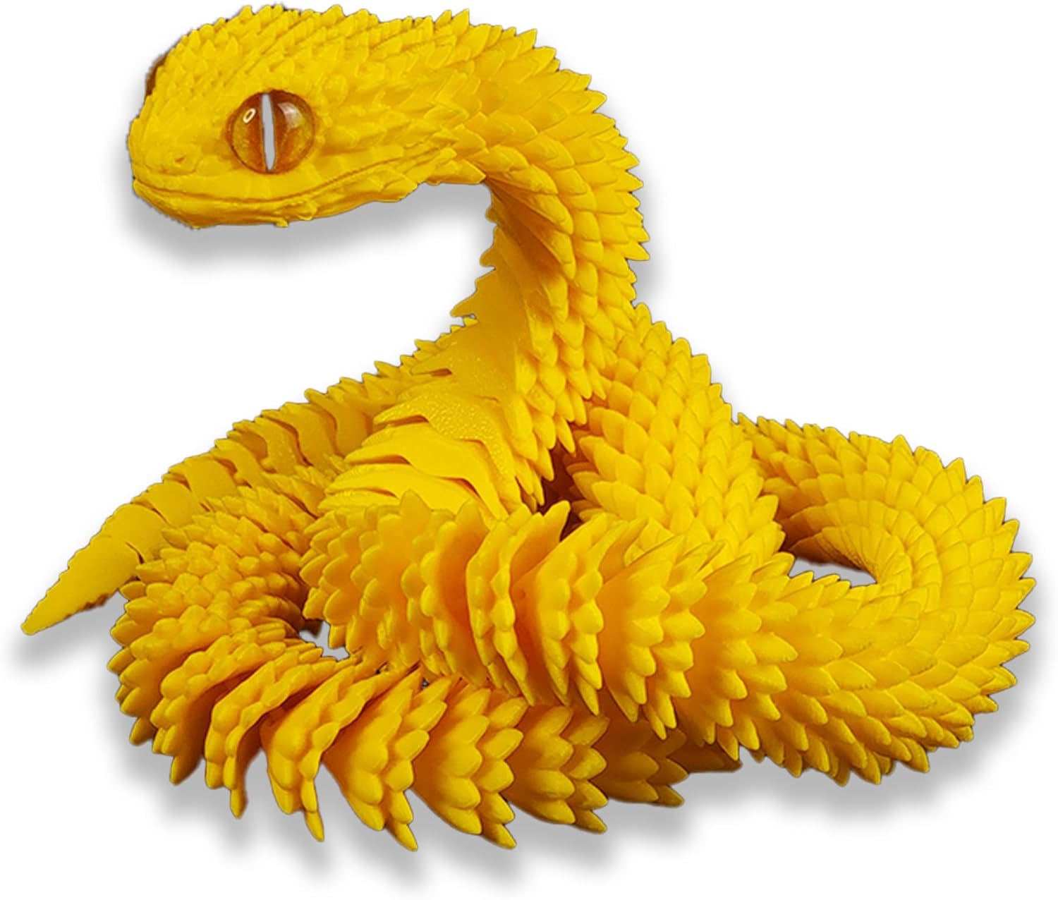 3D Printed Animals-Snake Viper,3D Printed Snake Toys 3D Printed ...
