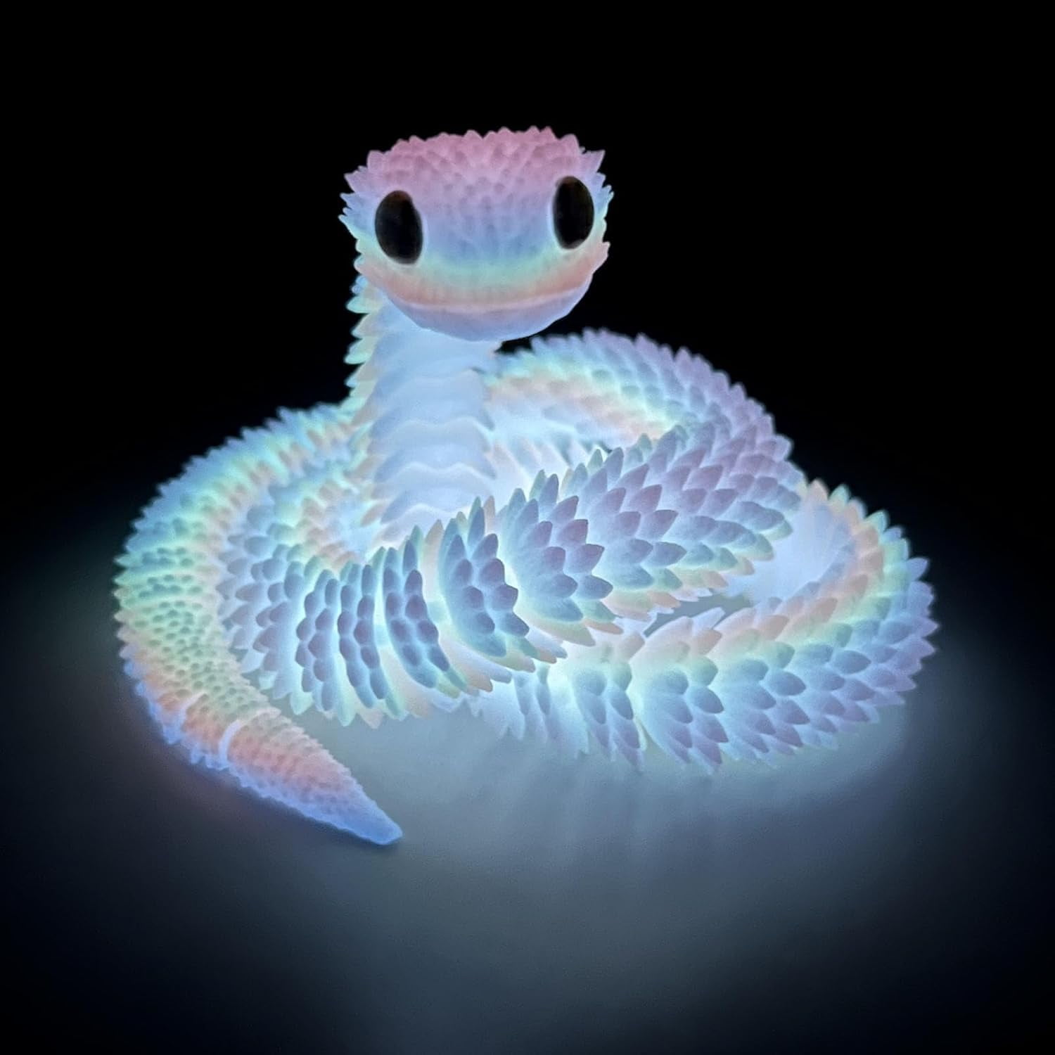 3D Printed Animals-Snake Viper,3D Printed Snake Toys 3D Printed ...