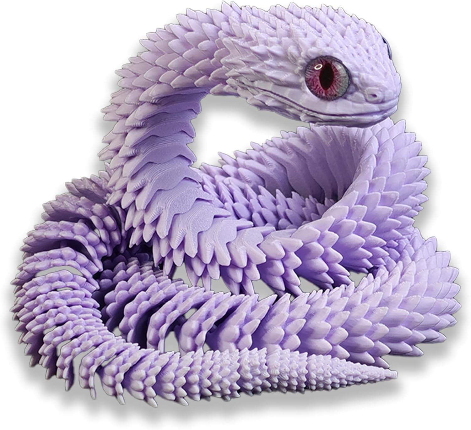 3D Printed Animals-Snake Viper,3D Printed Snake Toys 3D Printed ...