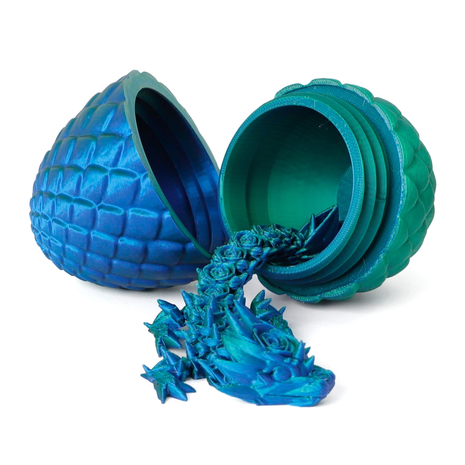 3D Printed Animals,Toys for Boys,Surprise Rose Dragon Egg Articulating ...