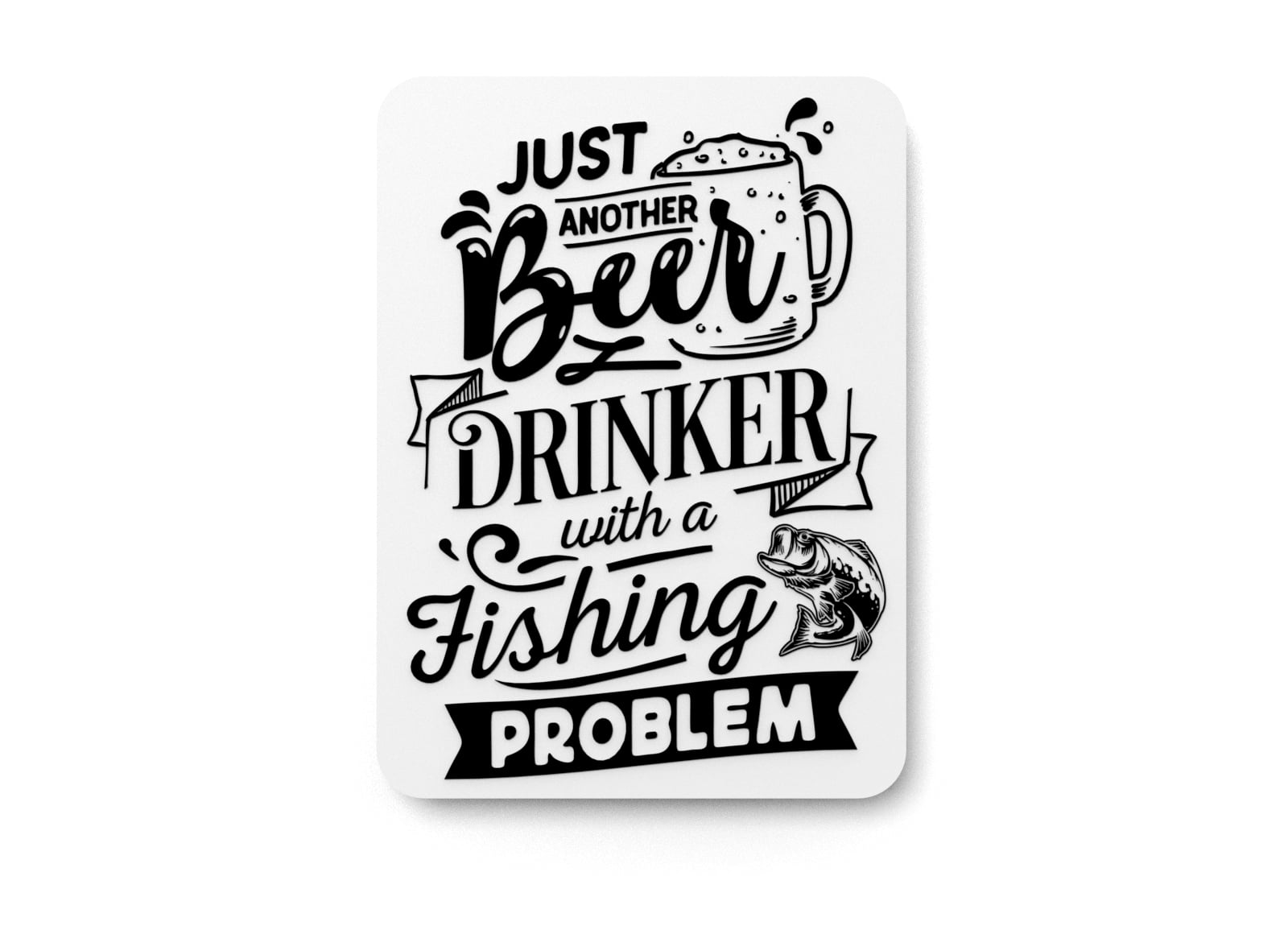 Clever Contraptions 3D Printed AnotherBeer Wall Art – Playful Decor for ...