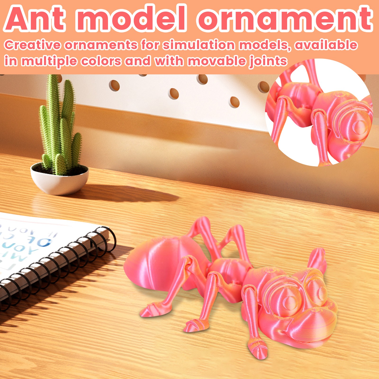 3D Printed Ant, 3D Printed Fidget Toys, Creative Toy, Fidget Toys, 3D ...