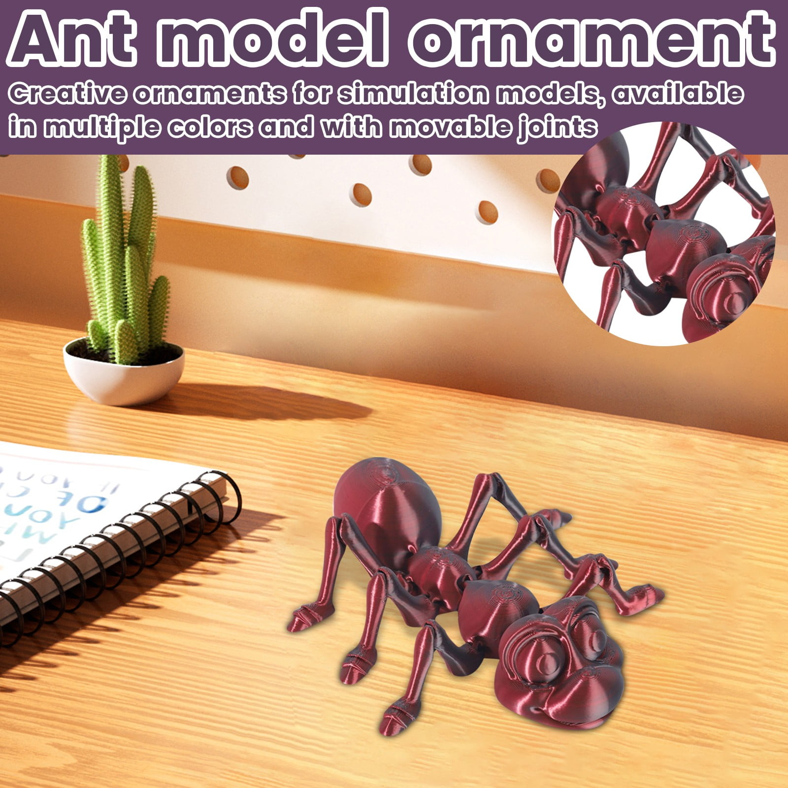 3D Printed Ant, 3D Printed Stuff, Fidget Toys, Best Toys, Creative Toy ...