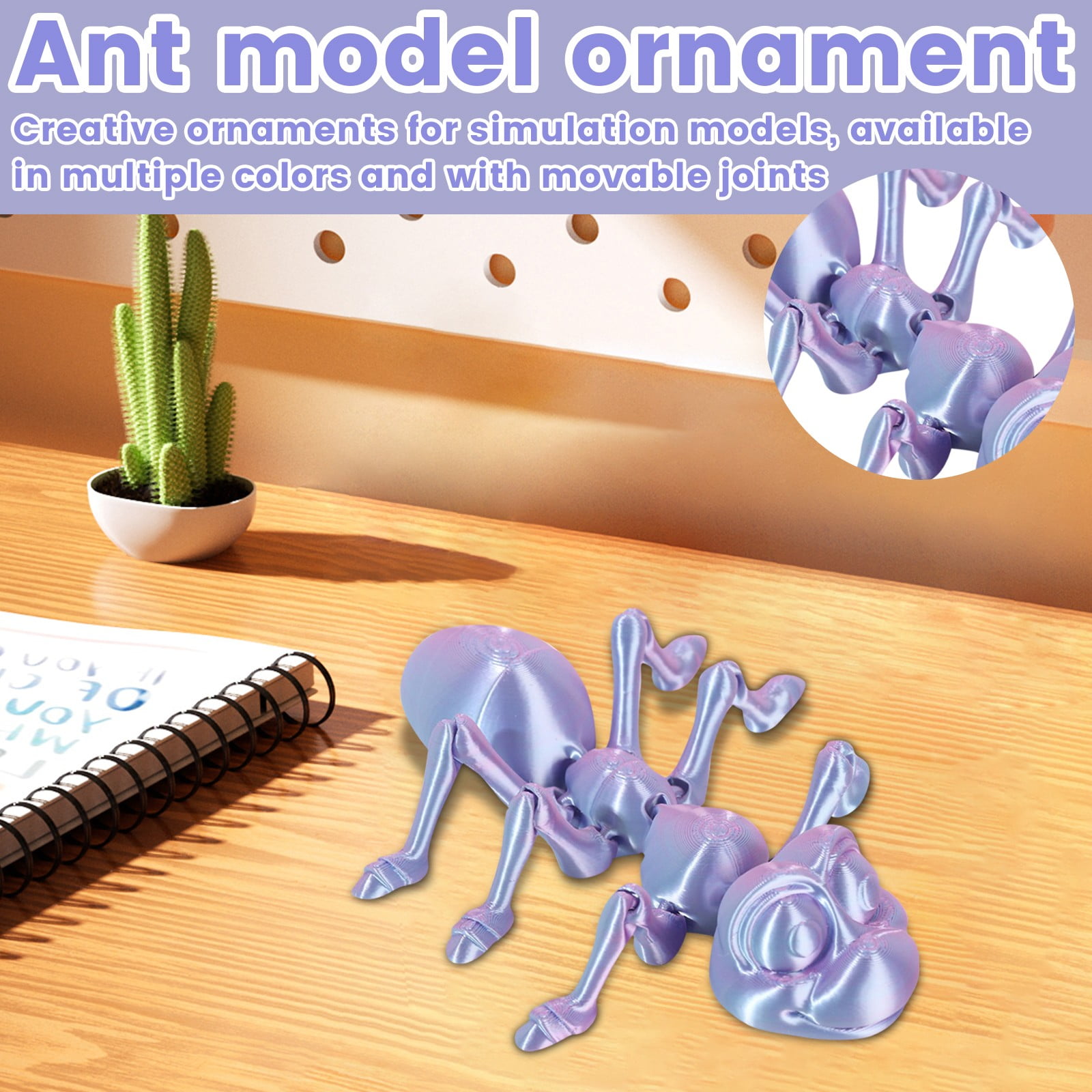 3D Printed Ant, 3D Printed Toys, Best Gifts, Tiny Toys, Fidget Toys, 3D ...