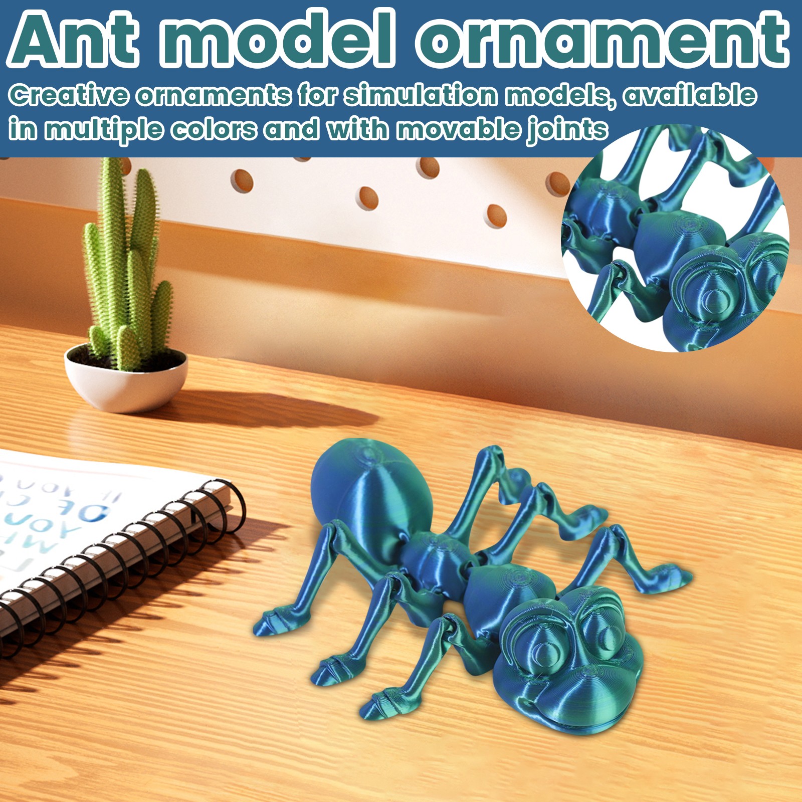 3D Printed Ant, 3D Printed Toys, Tiny Toys, Fidget Toys, Best Gifts, 3D ...