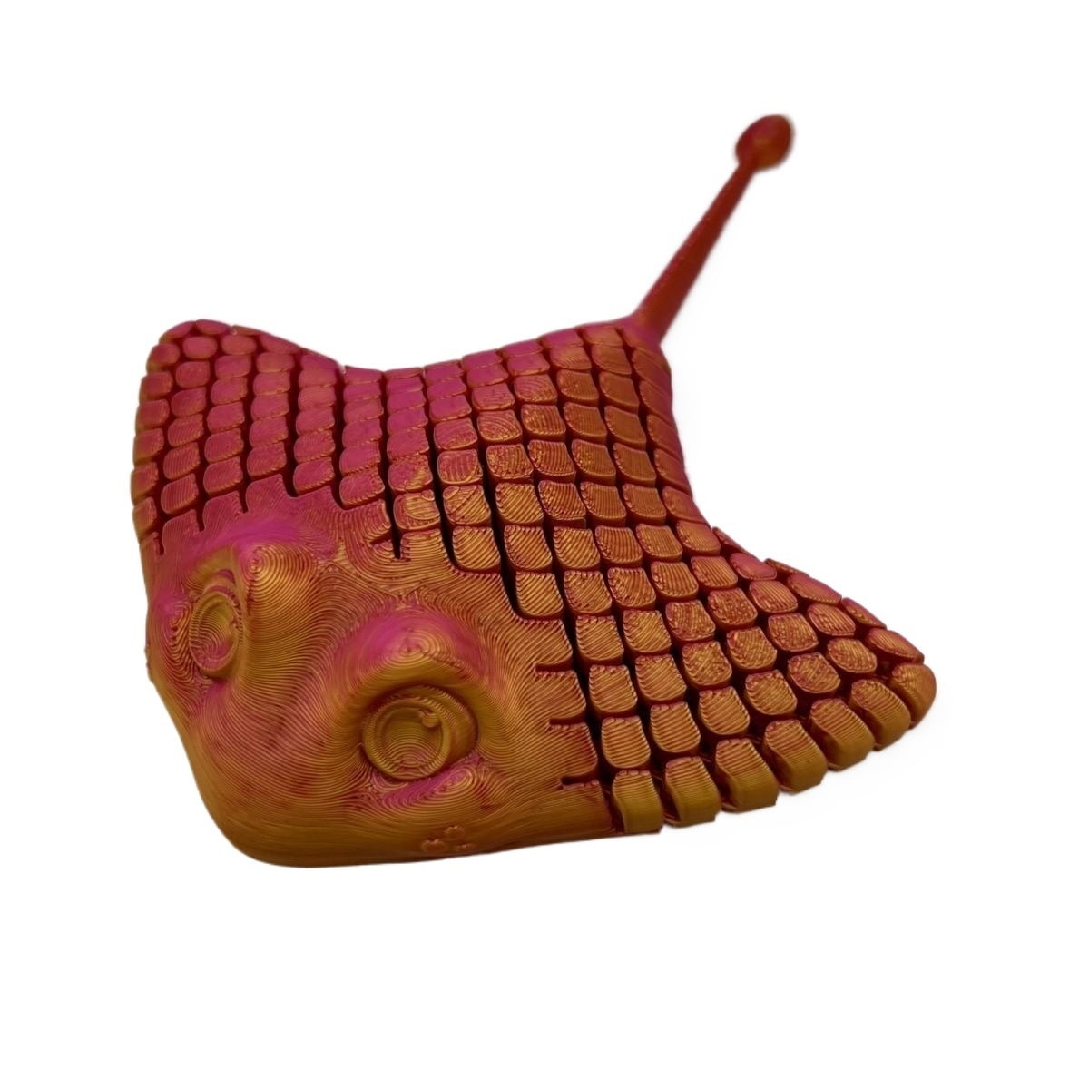 3D Printed Aquatic Animal -Bionic Manta Ray Stingray Boy Relief Desktop ...