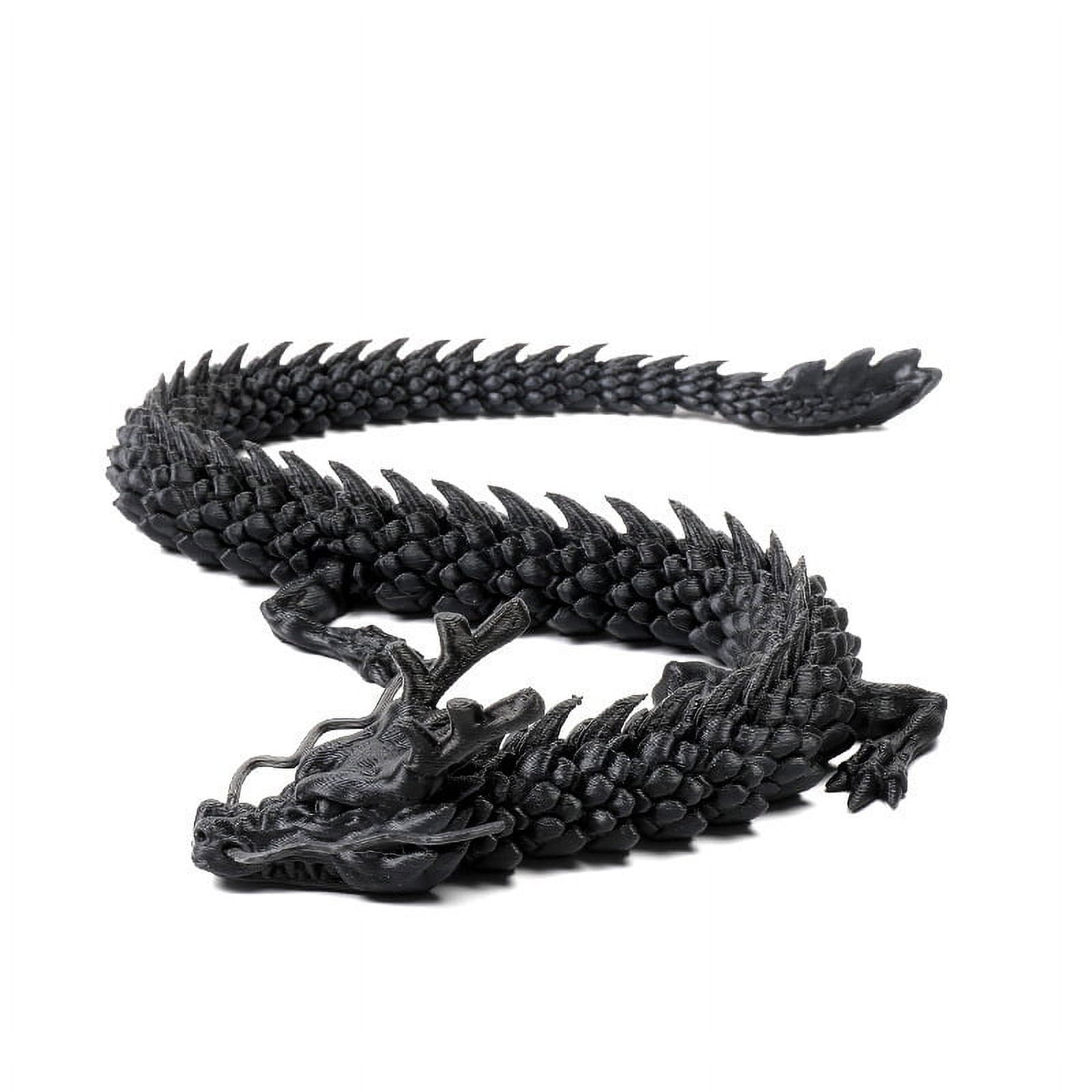 3D Printed Articulated Dragon, Anti-Anxiety Dragon Toys, Rotatable ...