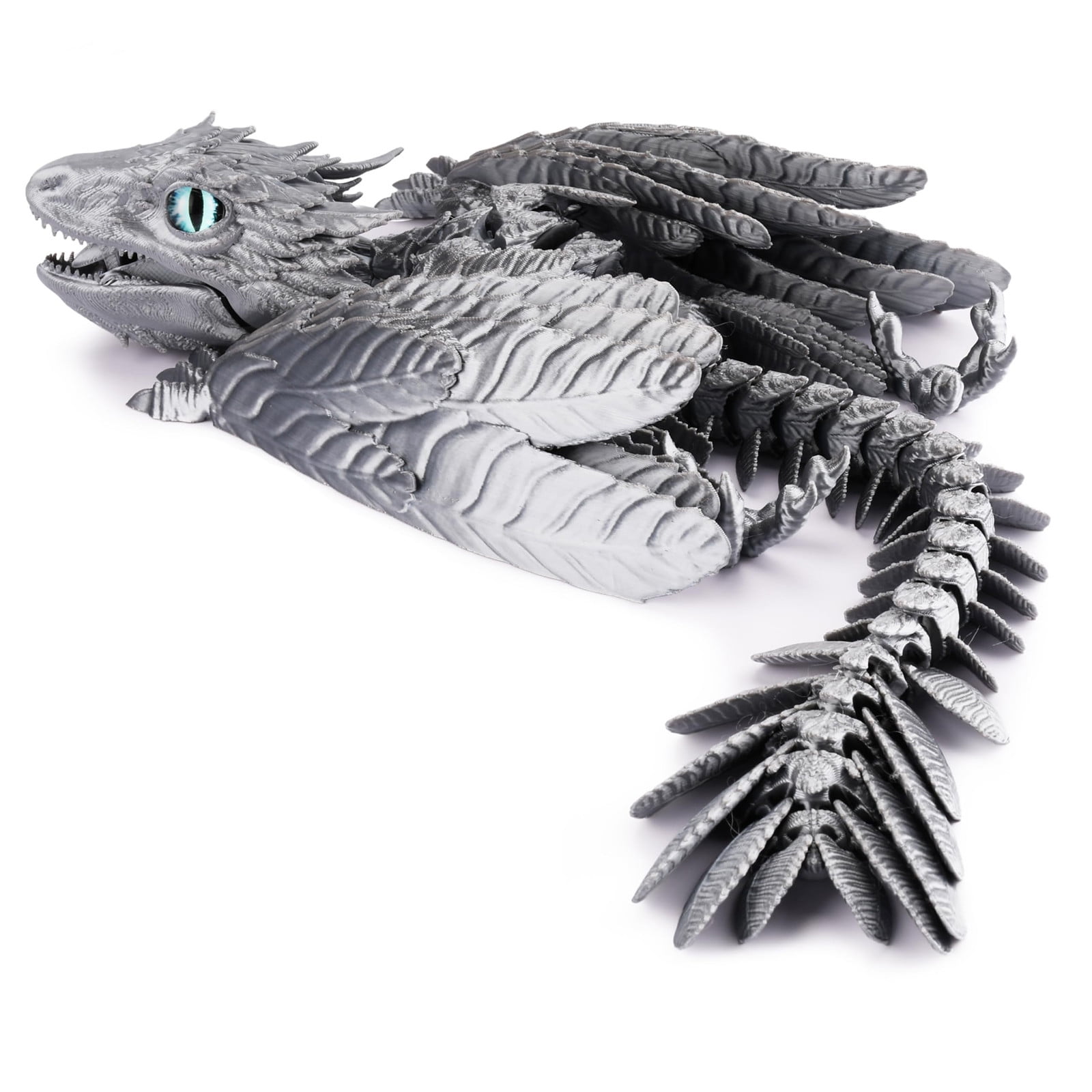 3D Printed Articulated Dragon Toy - Flexible Joints for Fidgeting ...
