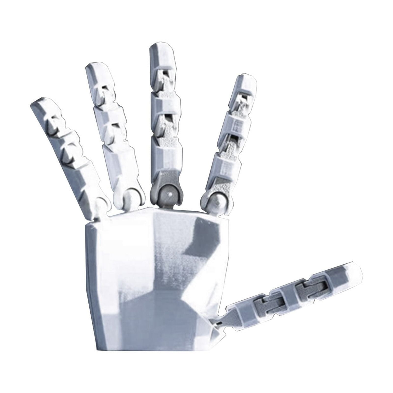 3D Printed Articulated Finger Ornament - Multi Joint Movable Model Art ...