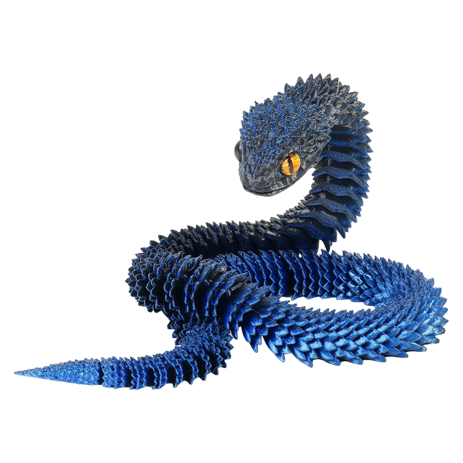 3D Printed Articulated Snake â 15.75'' -Like Movable Snakeâ Realistic ...