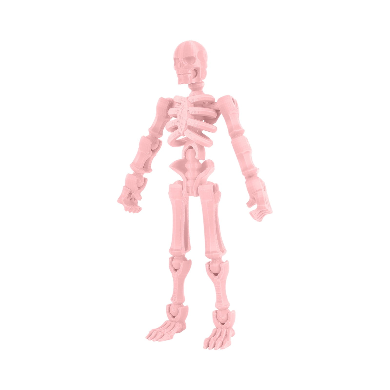 3D Printed Assembled Skeleton Halloween Super Invincible Abstract ...