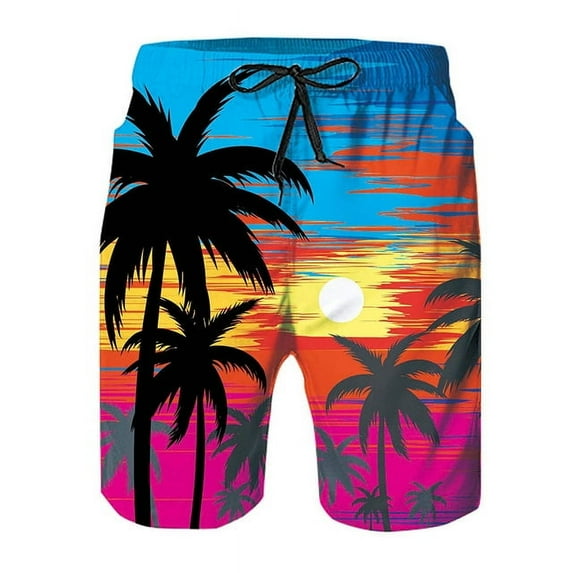 3D Printed Beach Shorts for Men Casual Swim Trunks Swimsuit homme 2025 ...