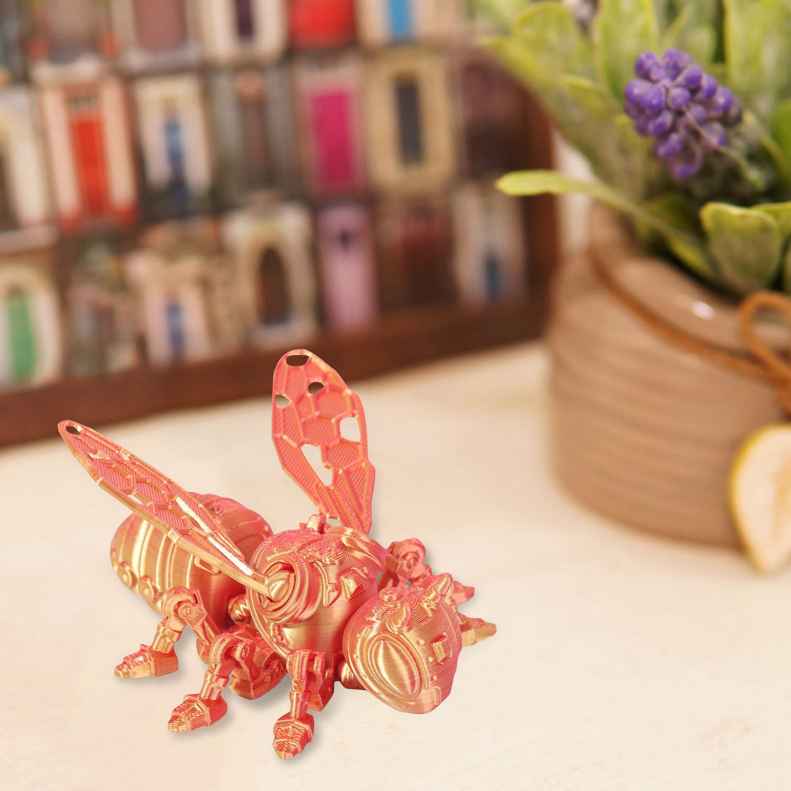 3D Printed Bees, Creative Toy, 3D Printed Toys, Best Gifts, 3D Toys, 3D Printing Movable Joint ...