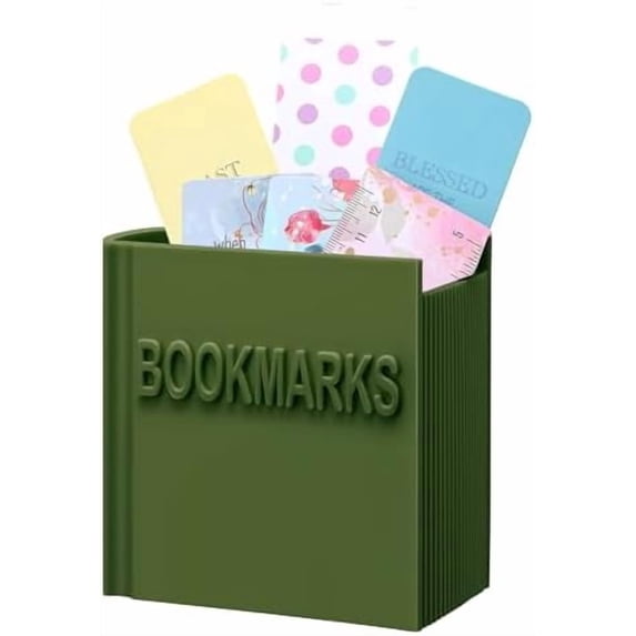 3D Printed Book Shaped Bookmark Holder Book Lover Gift Bookish ...