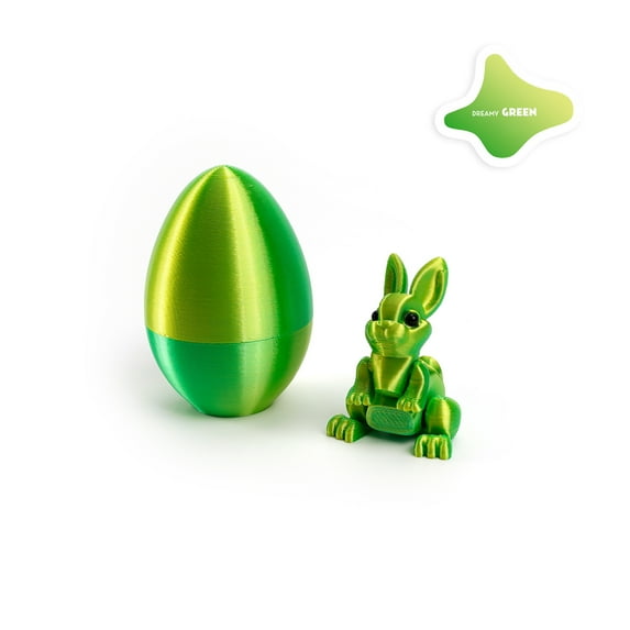 3D Printed Bunny Egg Easter Eggs Cute Bunny Egg Sculpture Table ...