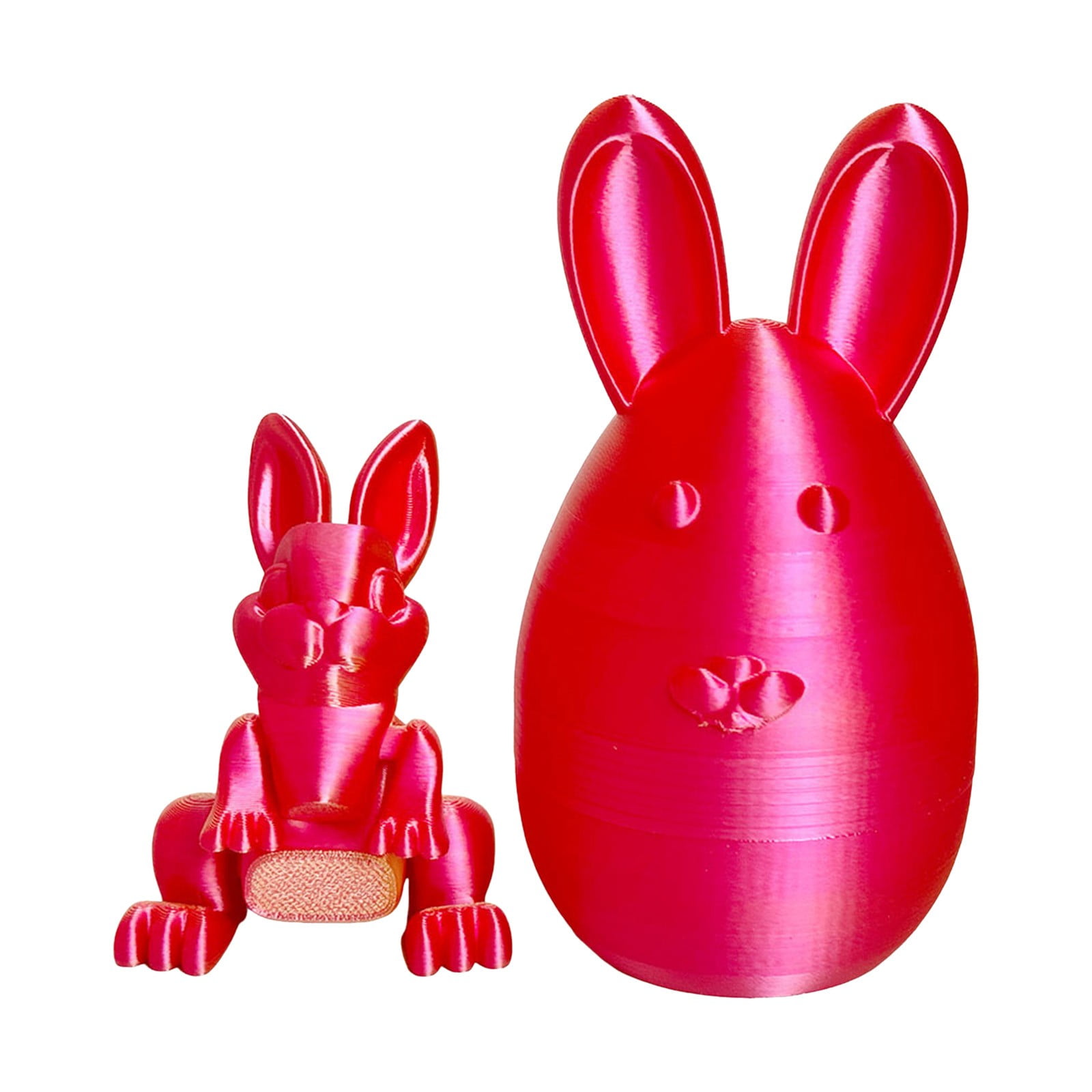 3D Printed Bunny Eggs with Bunny Inside, 3D Printed Bunny Toys with Egg ...