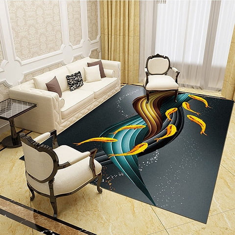 3D Printed Carpet Hot Cartoon Children Game Floor Mat Kids Bedroom play ...