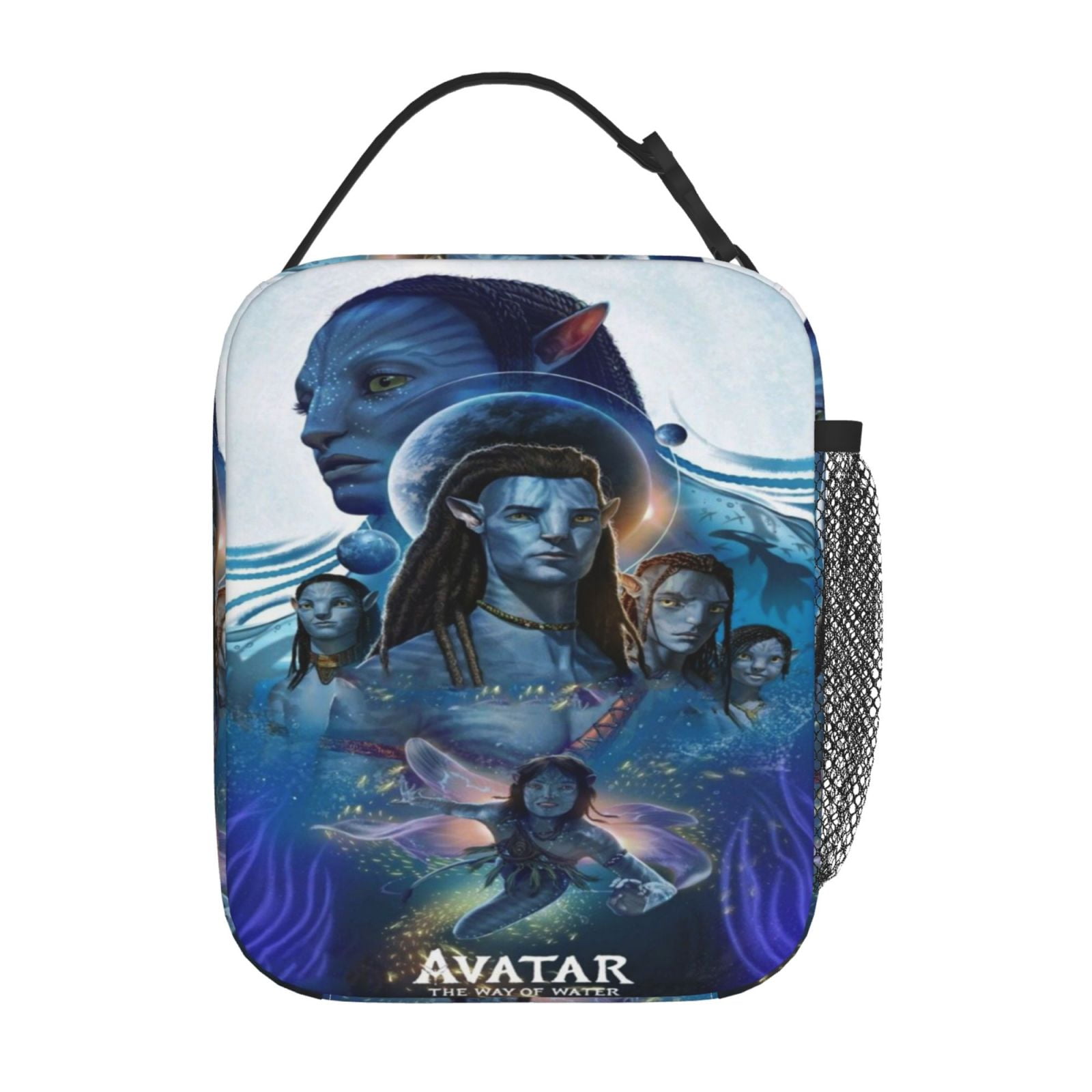 3D Printed Cartoon Avatar Insulated Lunch Bag Office Work Picnic Beach ...