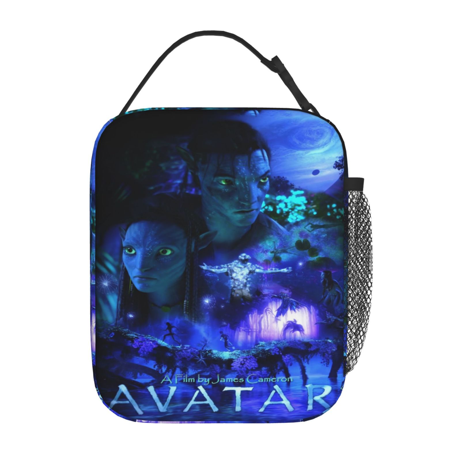 3D Printed Cartoon Avatar Insulated Lunch Bag Office Work Picnic Beach ...