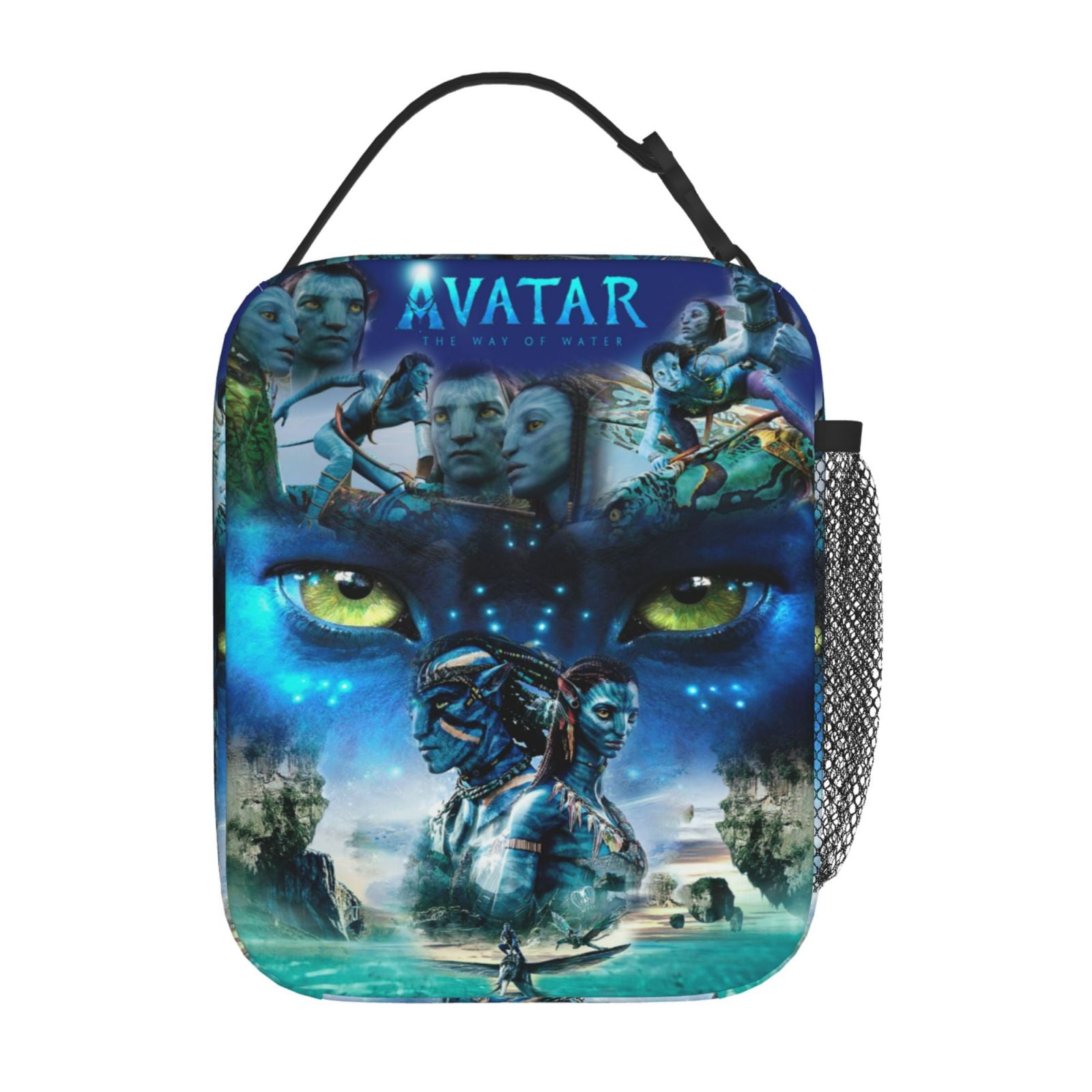 3D Printed Cartoon Avatar Insulated Lunch Bag Office Work Picnic Beach ...