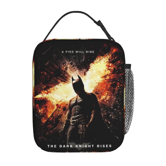 3D Printed Cartoon Bat-,Menn Insulated Lunch Bag Office Work Picnic ...