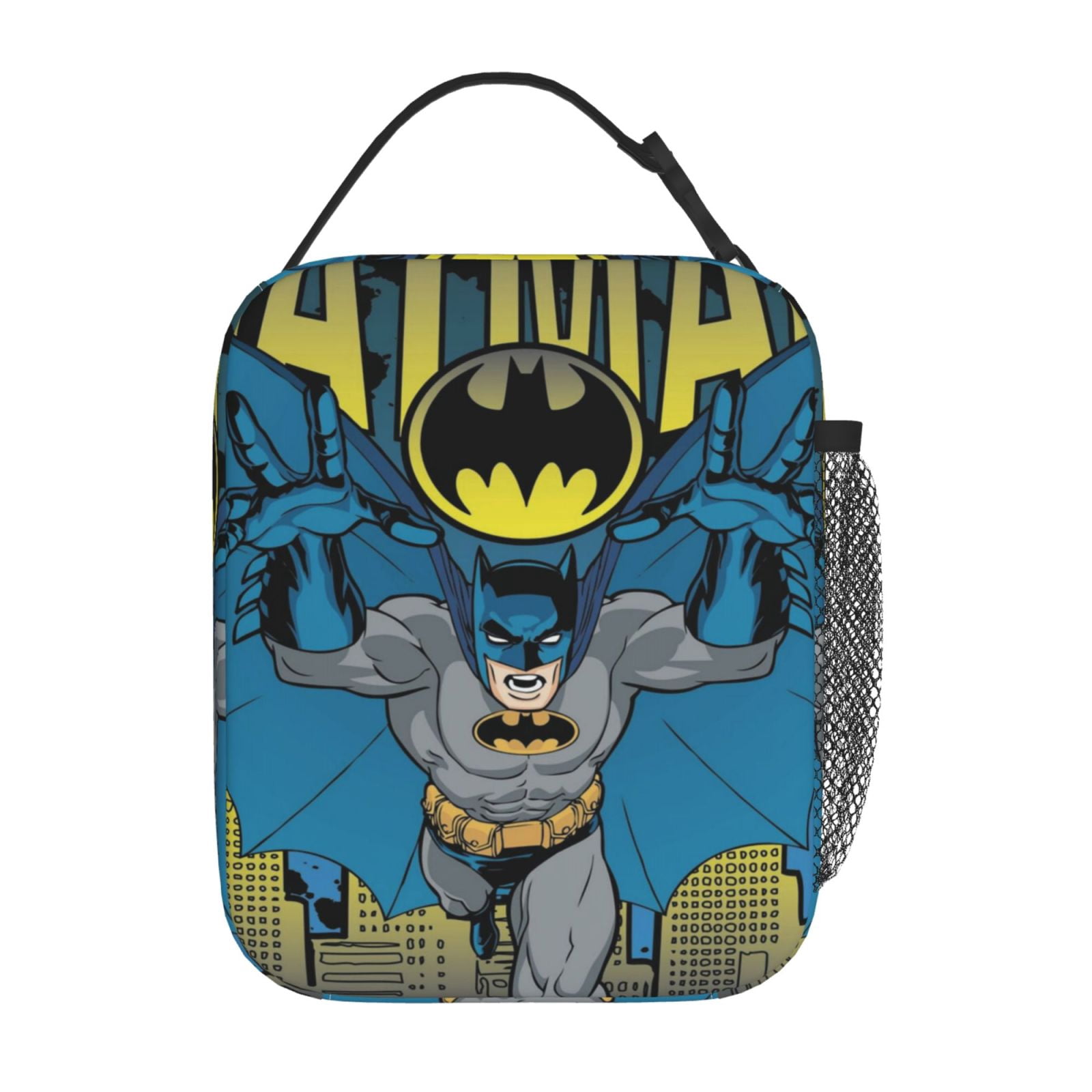 3D Printed Cartoon Bat-,Menn Insulated Lunch Bag Office Work Picnic ...