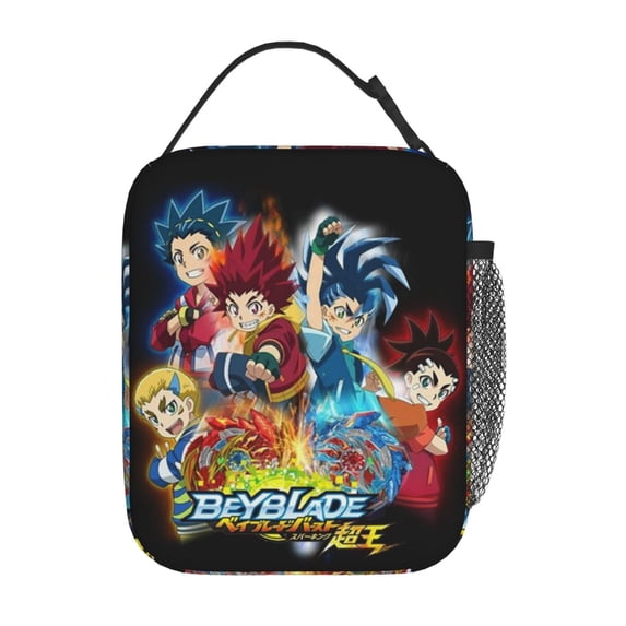 3D Printed Cartoon Be-,Yblade Yo Burst Insulated Lunch Bag Office Work ...