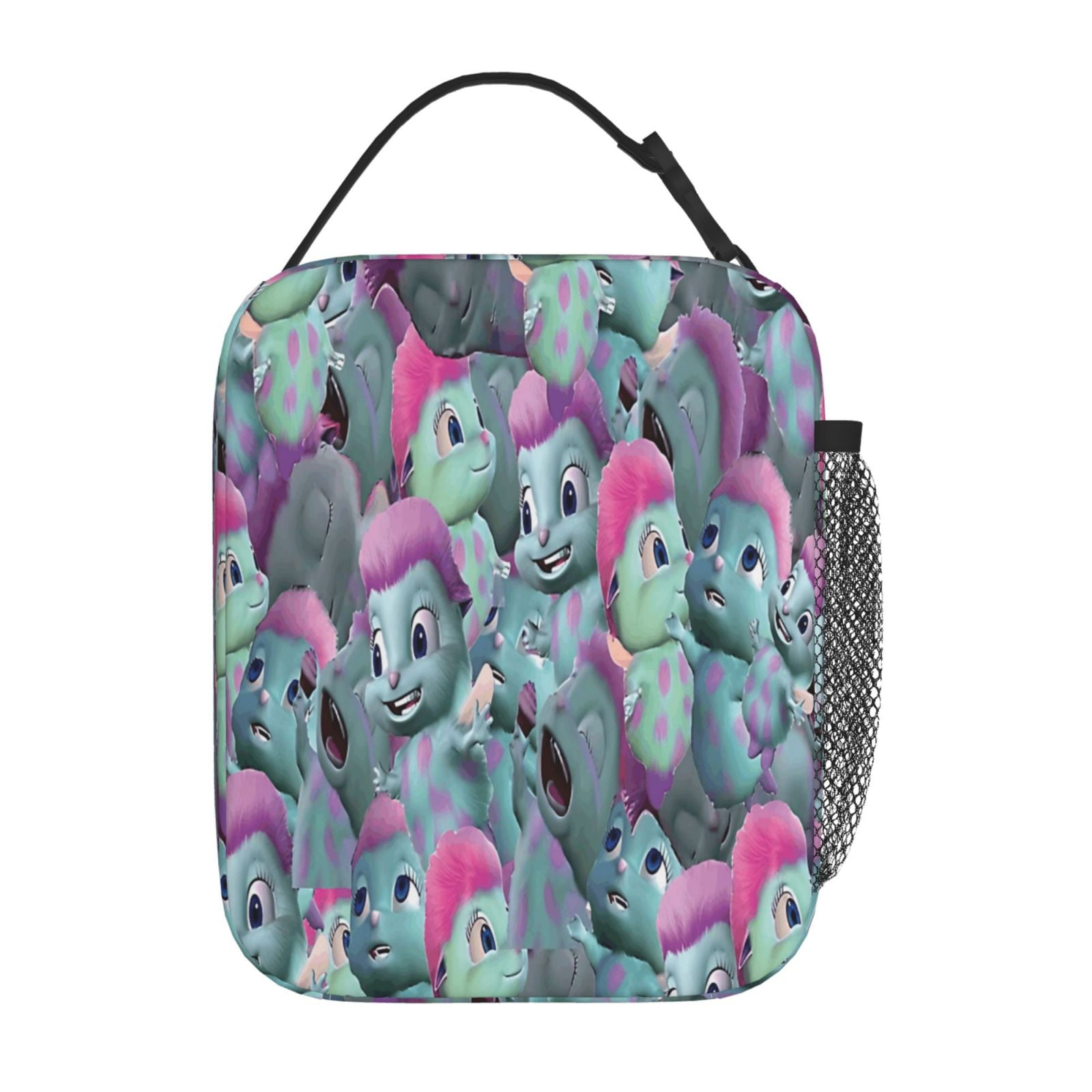 3D Printed Cartoon Bibb-,le0 Insulated Lunch Bag Office Work Picnic ...