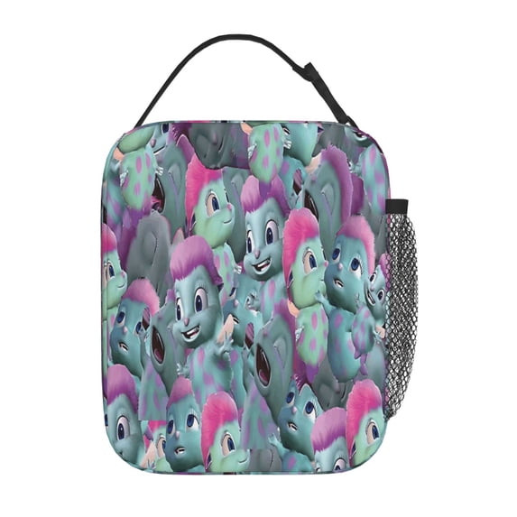 3D Printed Cartoon Bibb-,le0 Insulated Lunch Bag Office Work Picnic ...