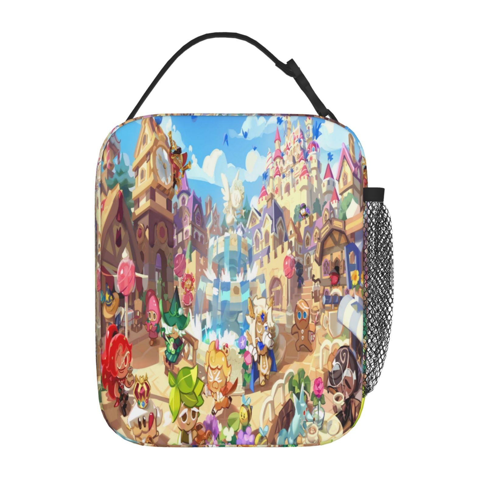 3D Printed Cartoon Cookie Run Kingdom Insulated Lunch Bag Office Work ...