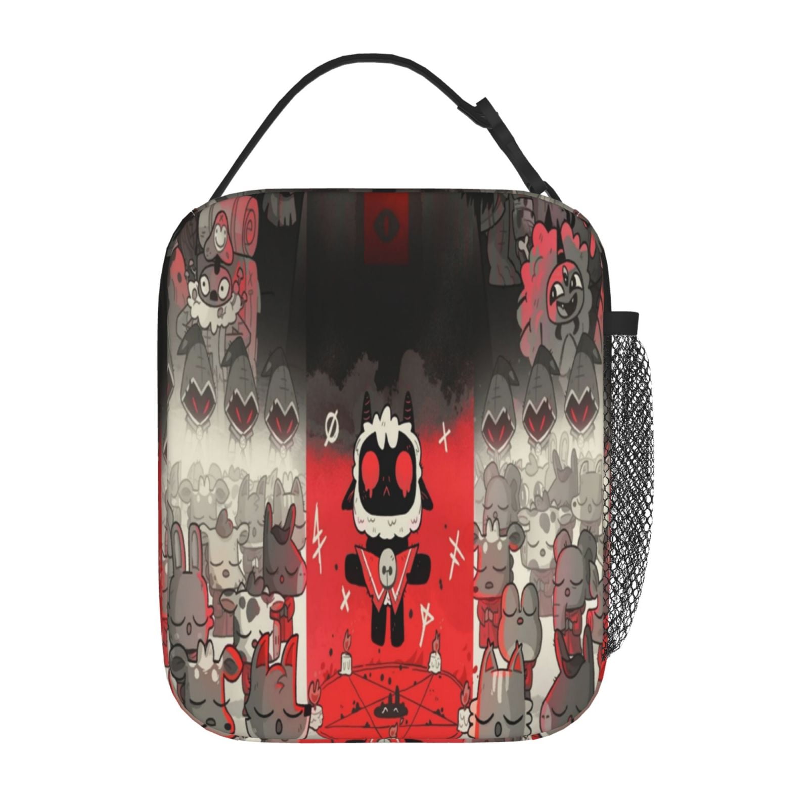 3D Printed Cartoon Cult of the Lamb Insulated Lunch Bag Office Work ...