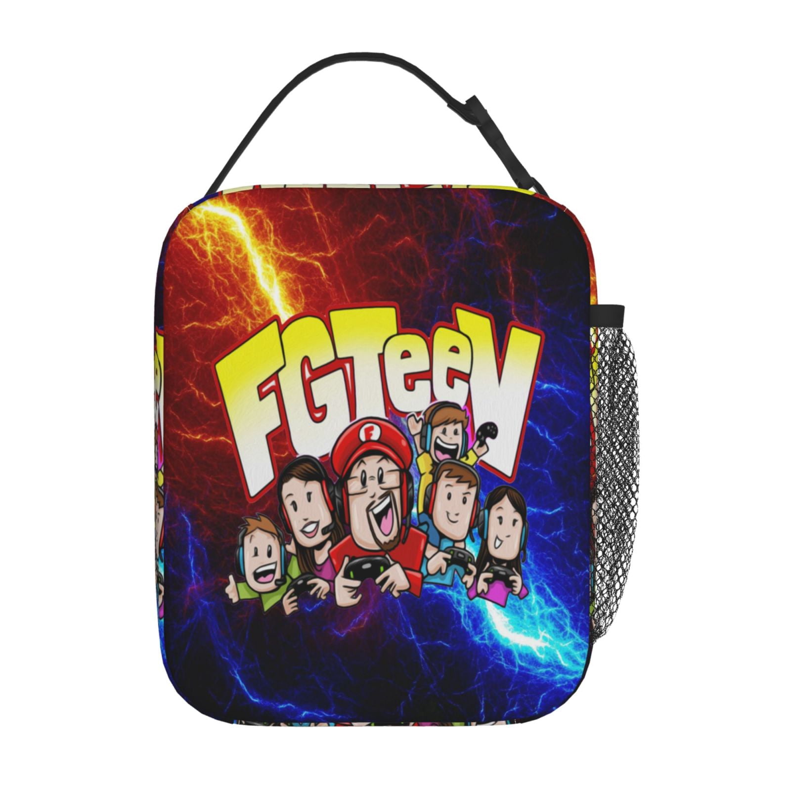3D Printed Cartoon FGTee-V Insulated Lunch Bag Office Work Picnic Beach ...
