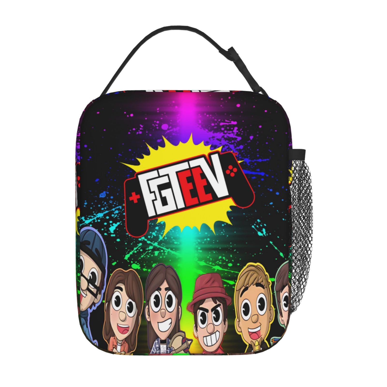 3D Printed Cartoon FGTee-V Insulated Lunch Bag Office Work Picnic Beach ...