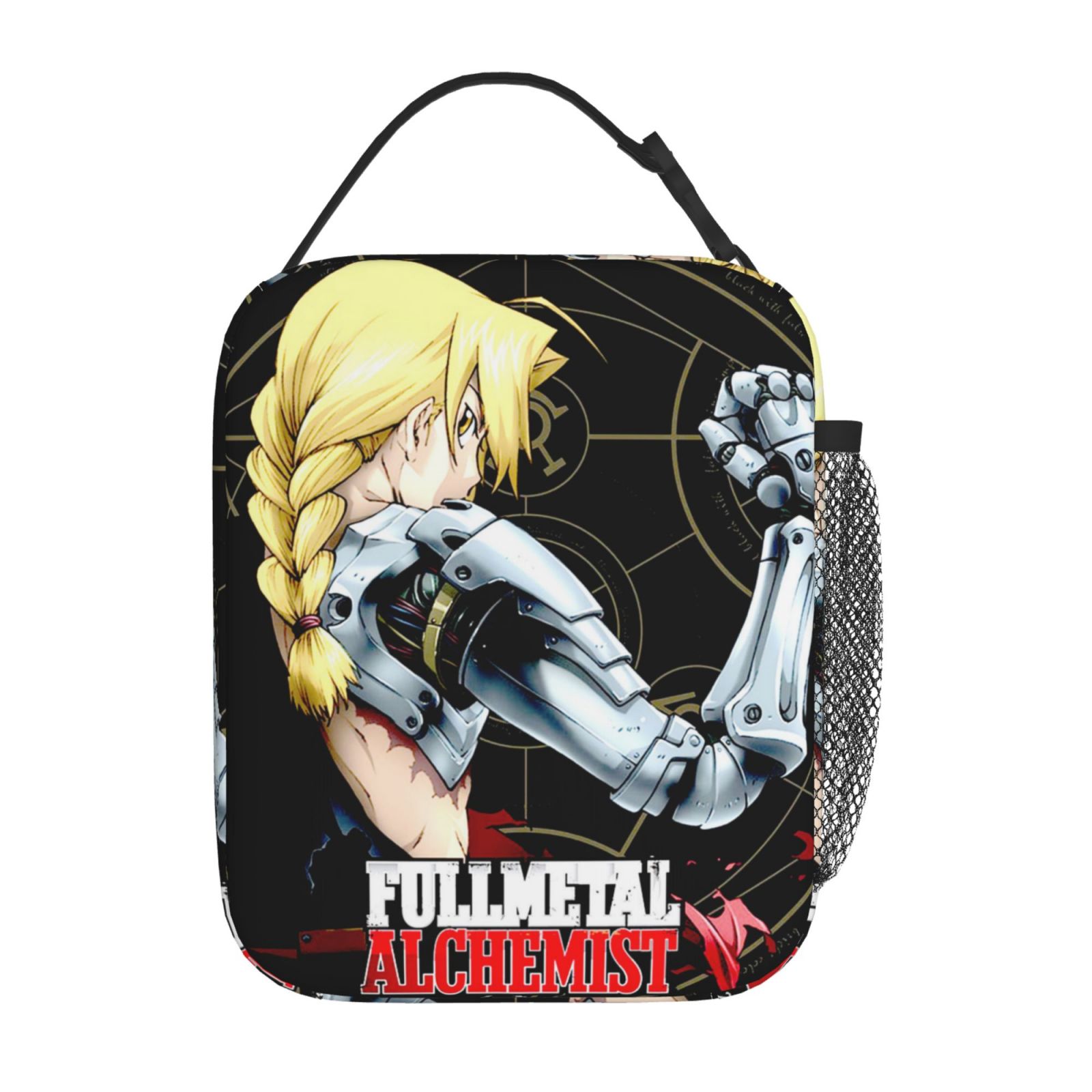 Fullmetal Alchemist Insulated Lunch Bag Office Work Picnic Beach Lunch ...