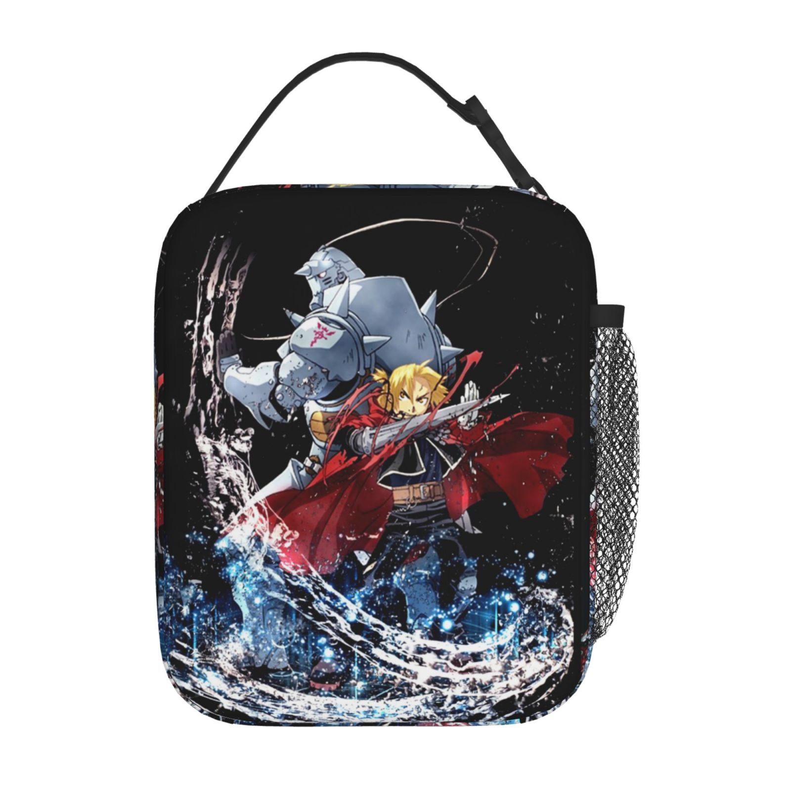 Fullmetal Alchemist Insulated Lunch Bag Office Work Picnic Beach Lunch ...
