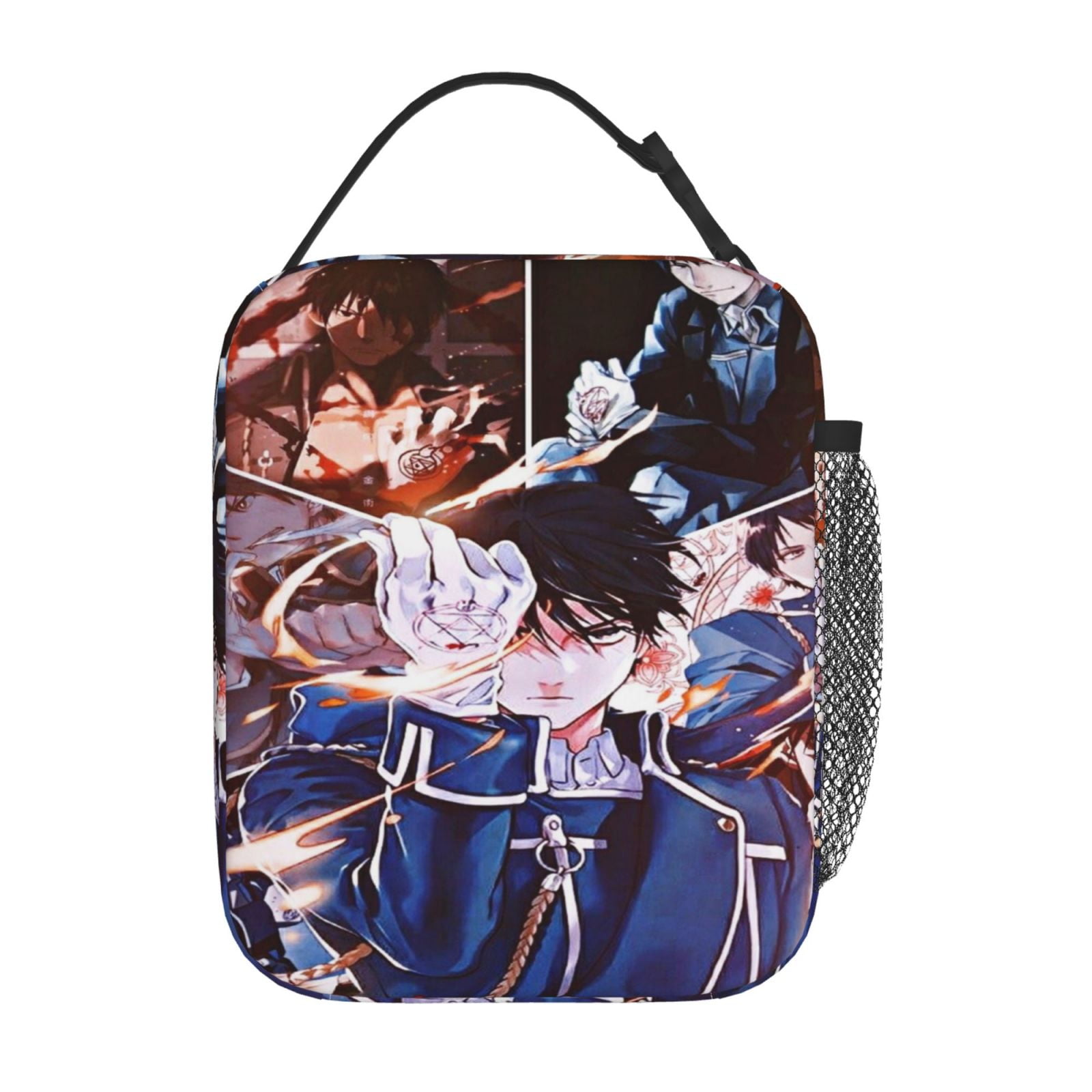 Fullmetal Alchemist Insulated Lunch Bag Office Work Picnic Beach Lunch ...