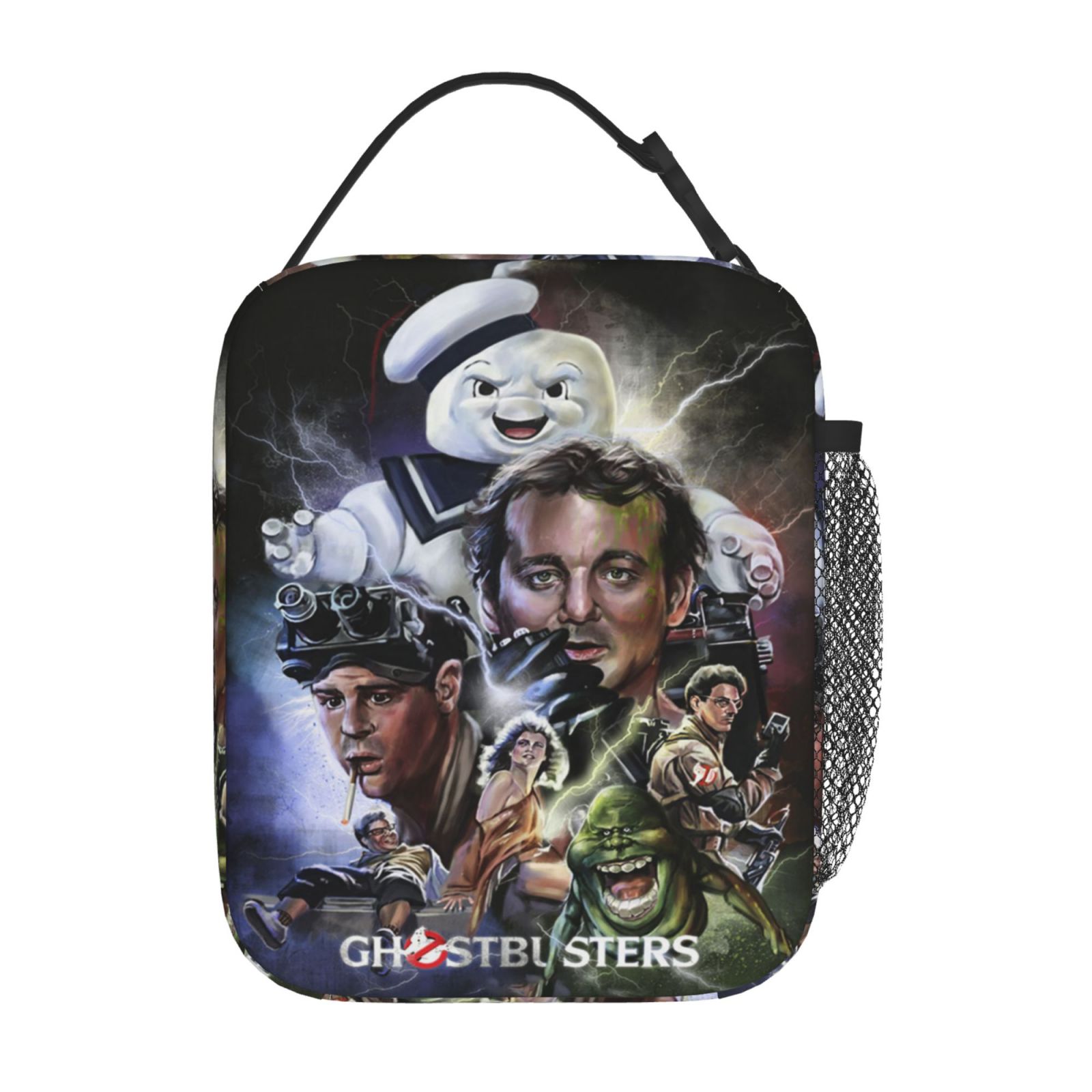 3D Printed Cartoon Ghostbuster Insulated Lunch Bag Office Work Picnic ...