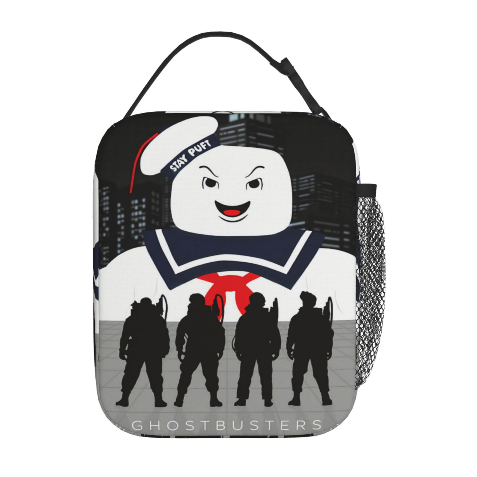 3D Printed Cartoon Ghostbuster Insulated Lunch Bag Office Work Picnic ...