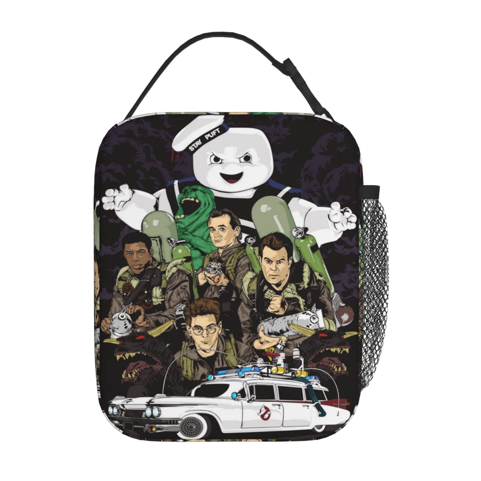 3D Printed Cartoon Ghostbuster Insulated Lunch Bag Office Work Picnic ...