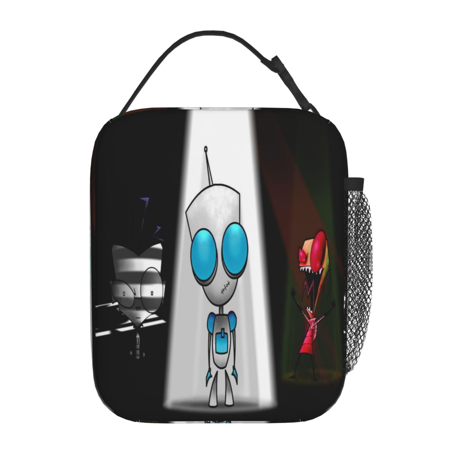 3D Printed Cartoon Invader Zim Insulated Lunch Bag Office Work Picnic ...