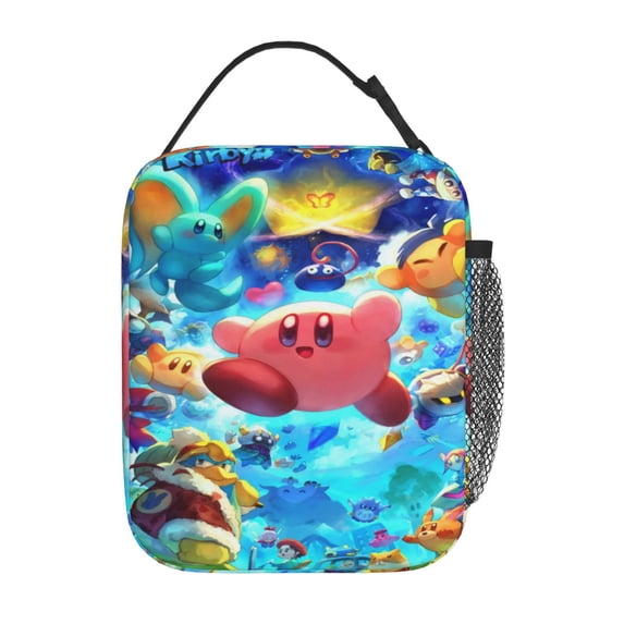 3D Printed Cartoon Kir-,by0 Insulated Lunch Bag Office Work Picnic ...