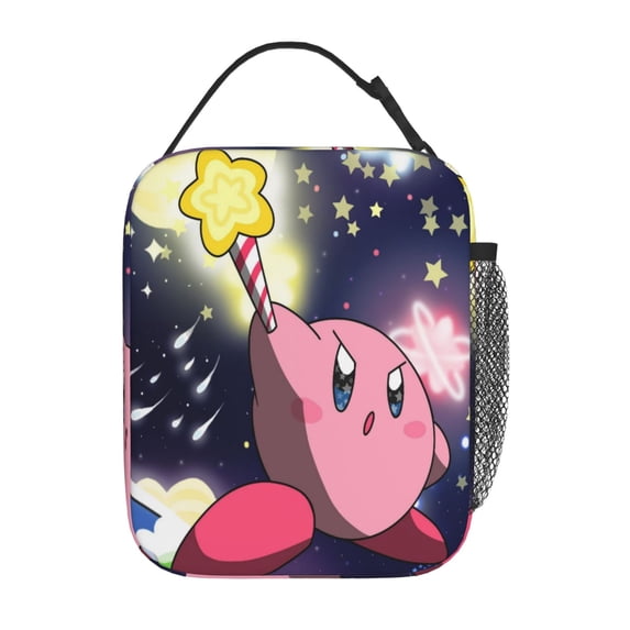 3D Printed Cartoon Kir-,by0 Insulated Lunch Bag Office Work Picnic ...