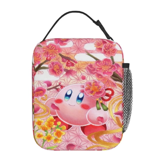 3D Printed Cartoon Kir-,by0 Insulated Lunch Bag Office Work Picnic ...