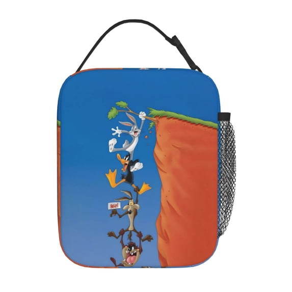 3D Printed Cartoon Loo-ney Animals Tune2 Insulated Lunch Bag Office ...