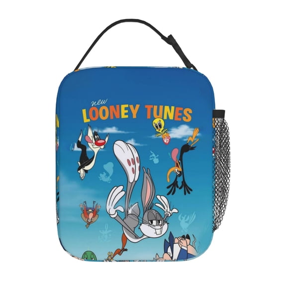 3D Printed Cartoon Loo-ney Animals Tune2 Insulated Lunch Bag Office ...