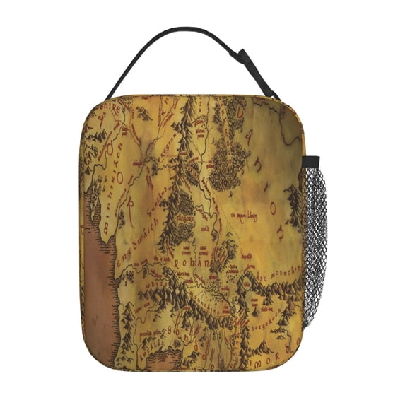 3D Printed Cartoon Lord of Ring2 Insulated Lunch Bag Office Work Picnic ...