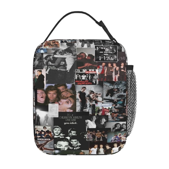 3D Printed Cartoon One Direc-,Ti0n Insulated Lunch Bag Office Work ...