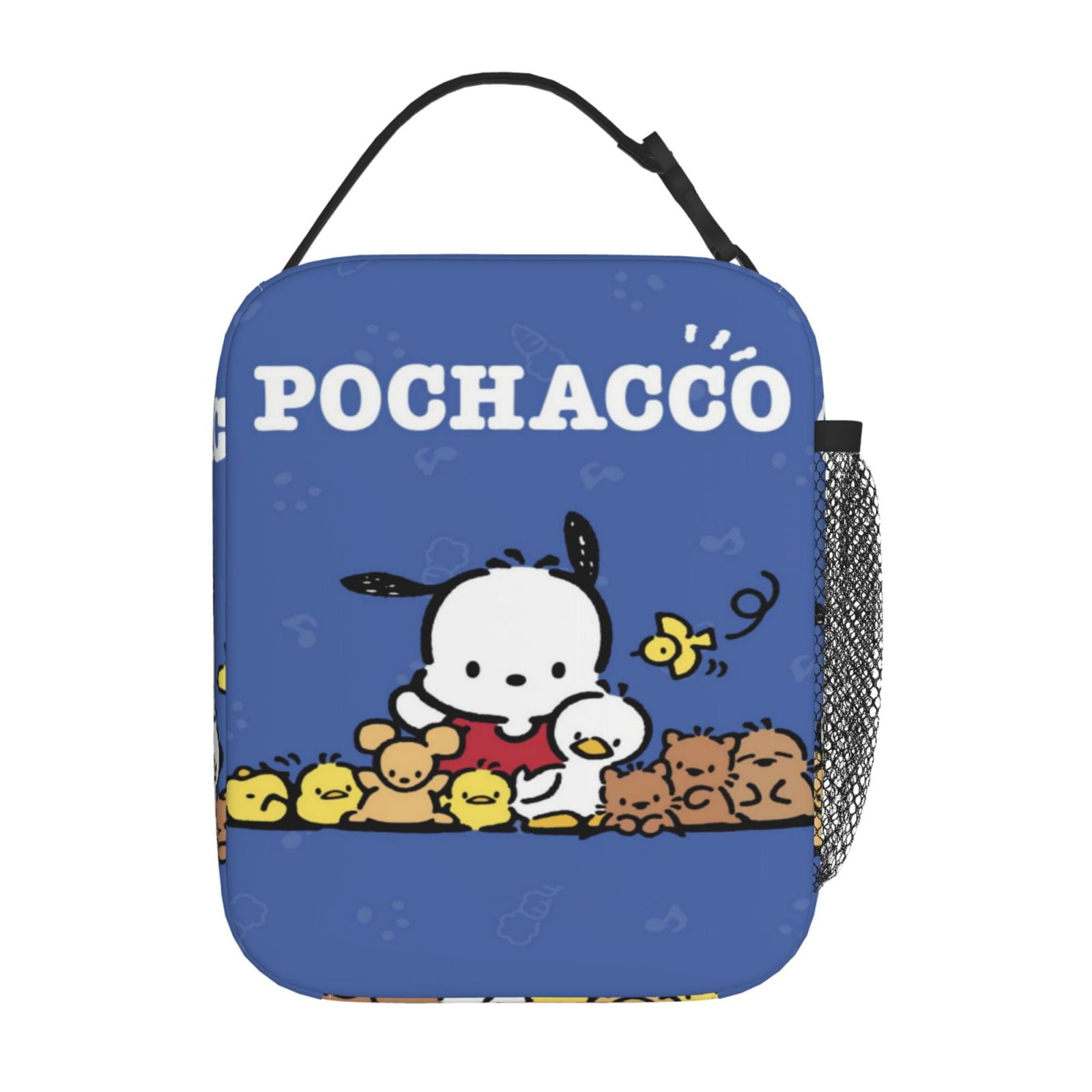 3D Printed Cartoon Pochacco Insulated Lunch Bag Office Work Picnic ...